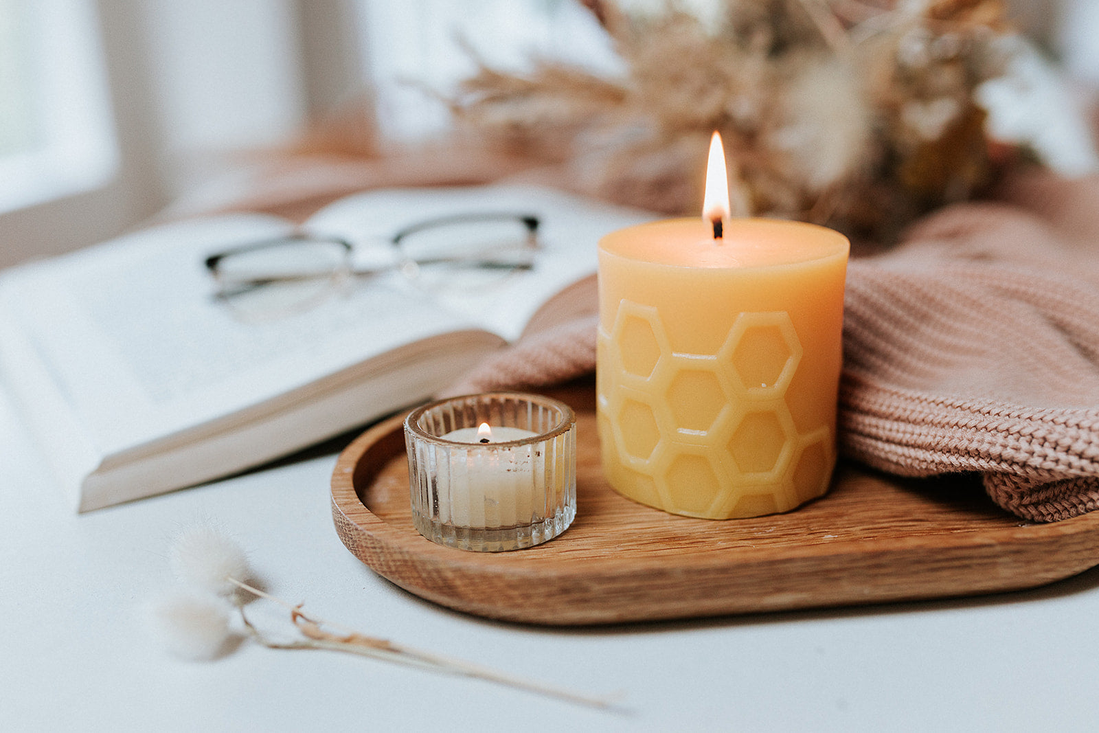 Handcrafted Canadian Beeswax Candles | 100% Pure, Eco-Friendly Candles